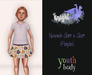 Second Life Marketplace - [KNIGHT DESIGNS] NEVAEH SHIRT & SKIRT (PURPLE ...